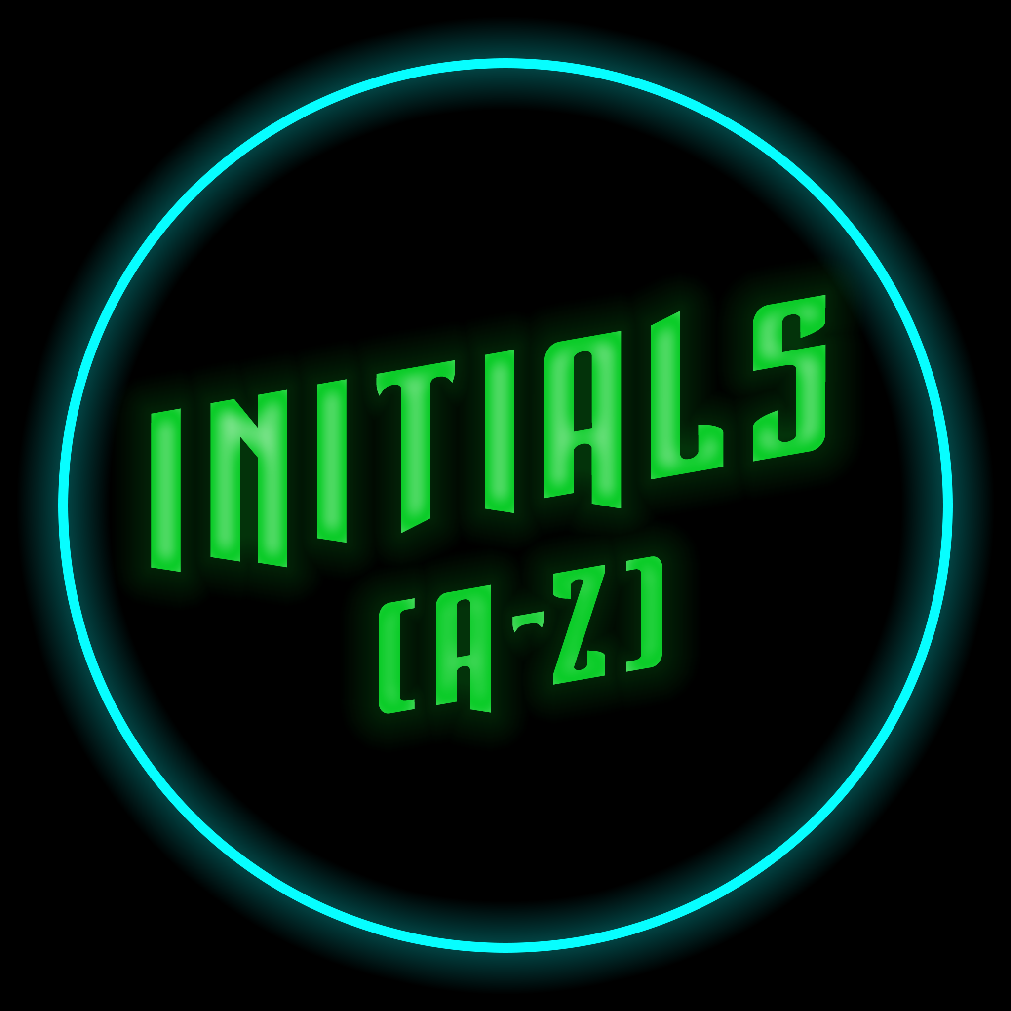 Trendy Glow In Dark Initials Keychain Online In India [A-Z Available ...