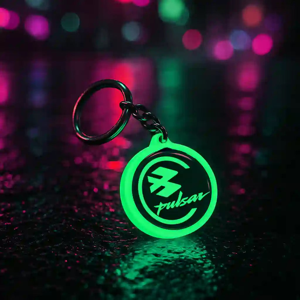 Pulsar | Keychain | Glow in dark – Mi Glow Store