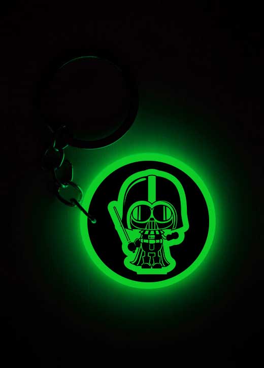 Baby Darth Vader | Keychain | Glow in Dark – Mi Glow Store