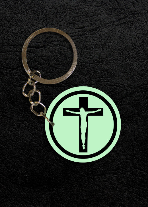 Jesus Christ (Symbol) | Keychain | Glow in Dark – Mi Glow Store