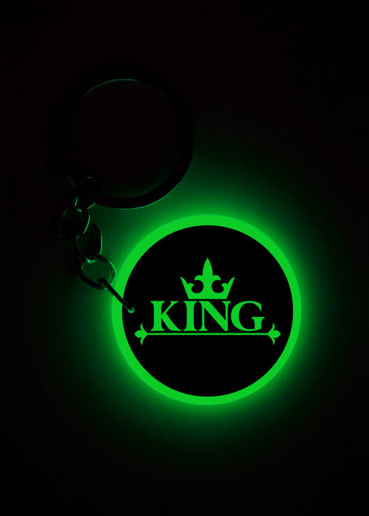 KING | Keychain | Glow in Dark – Mi Glow Store