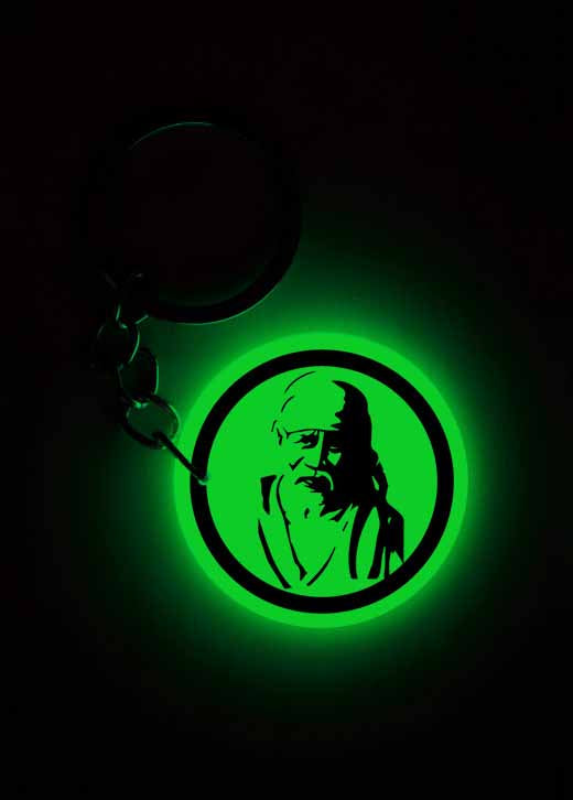 Sai Baba | Keychain | Glow in Dark – Mi Glow Store