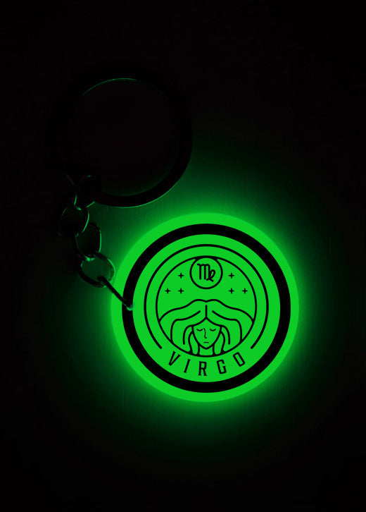 Virgo | Keychain | Glow in Dark – Mi Glow Store